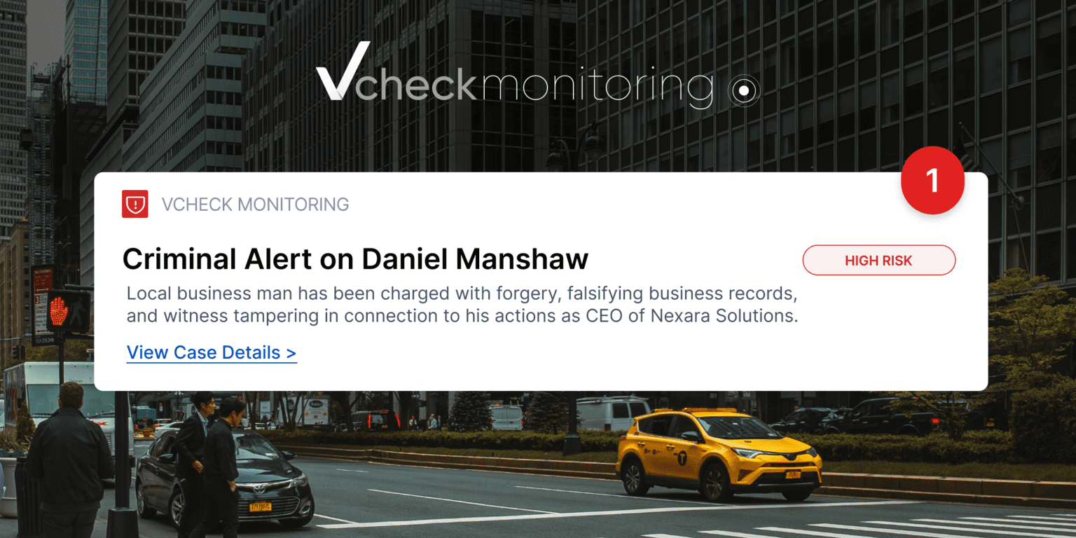 Introducing Vcheck’s AI-Powered Continuous Monitoring Platform - Vcheck